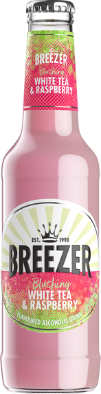 Produkter » Breezer » Breezer White Tea & Raspberry « Ringnes AS